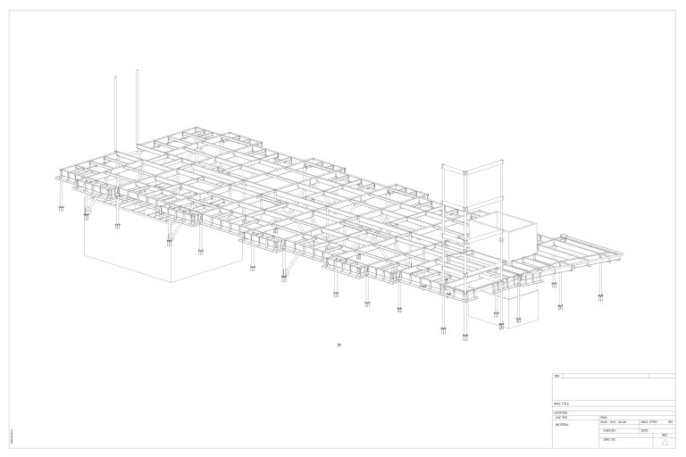 ANCHOR BOLT PLANS | Precision Steel Detailing Services
